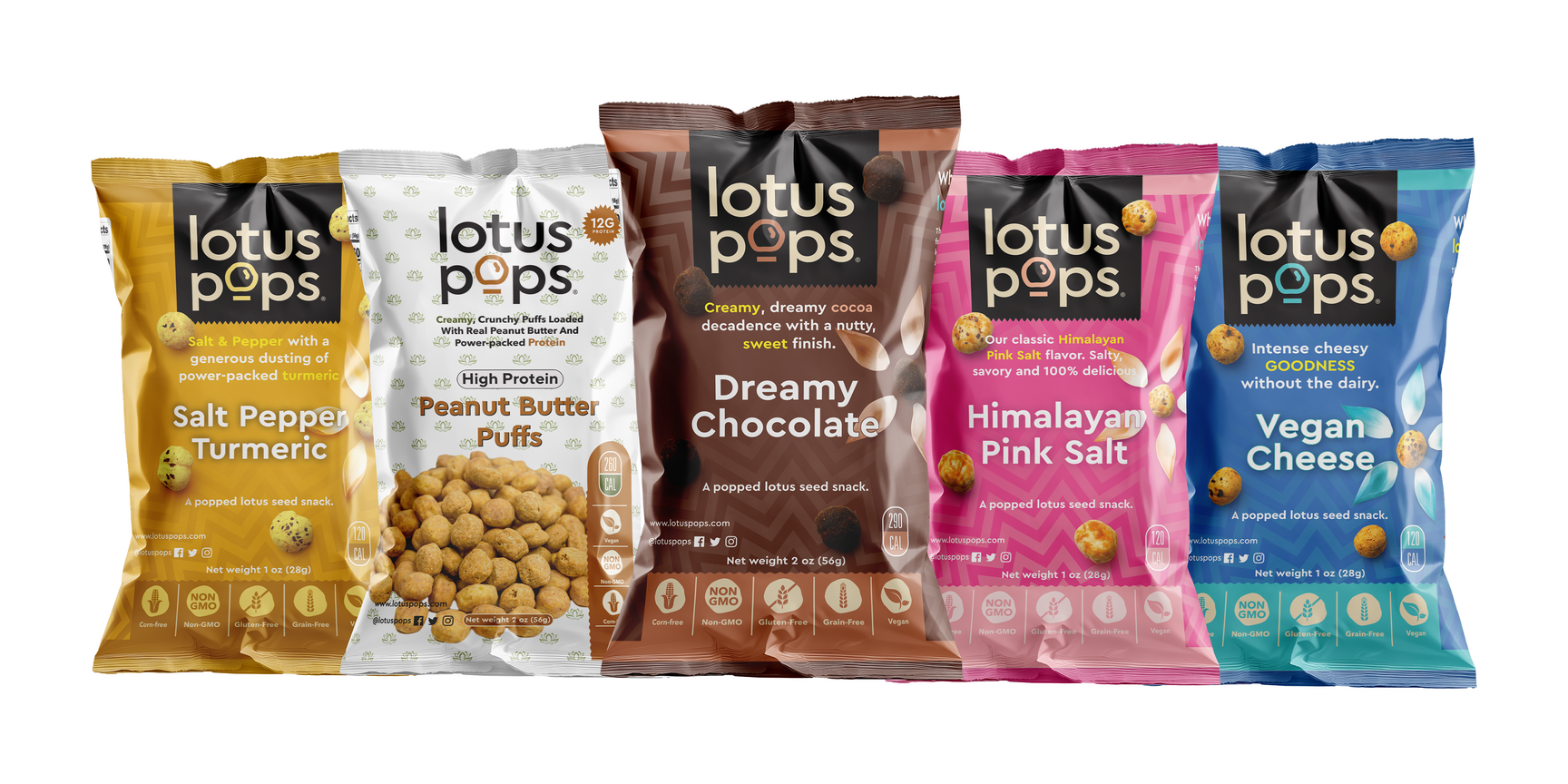 Lotus Pops | Better Snacks | Lotus seeds roasted to perfection