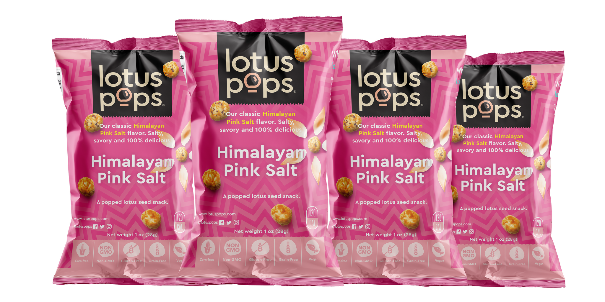 Lotus Pops | Better Snacks | Lotus seeds roasted to perfection