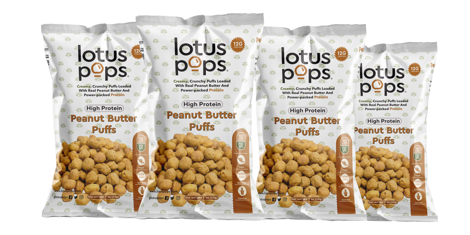 Lotus Pops | Better Snacks | Lotus seeds roasted to perfection