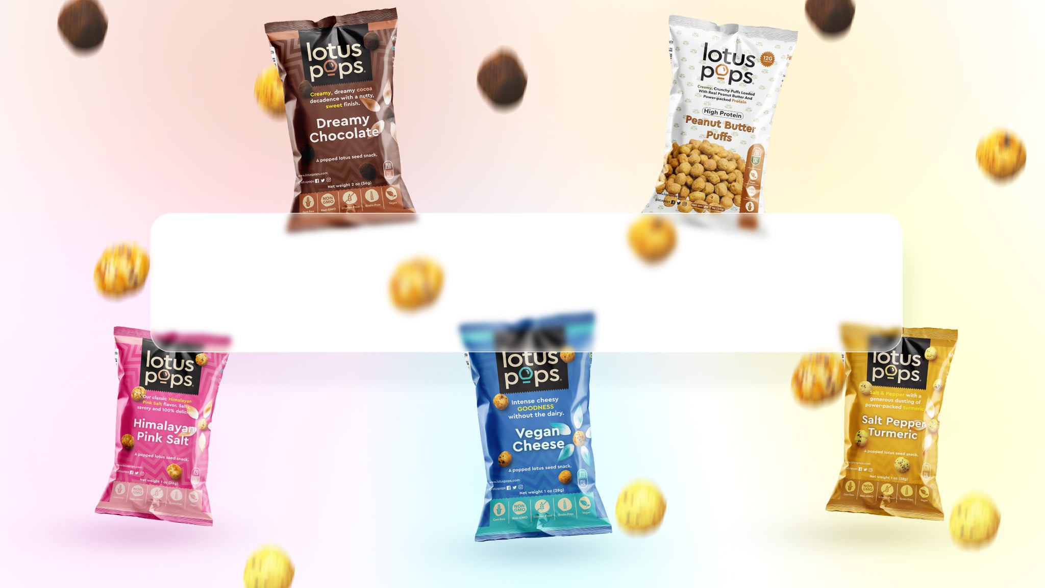 Lotus Pops | Better Snacks | Lotus seeds roasted to perfection